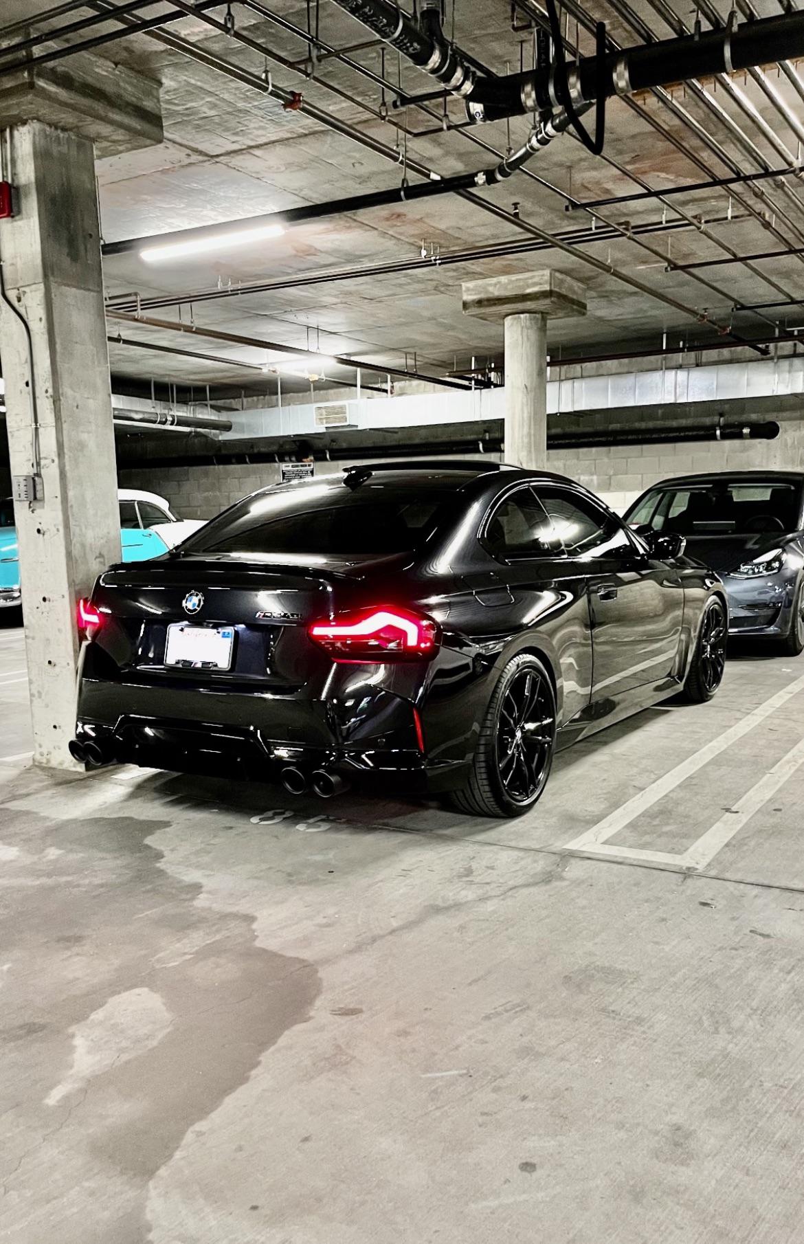 After 1 year of ownership, the rear on my m240i G42 has finally grown ...