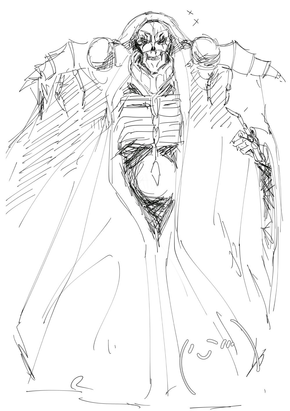 [OC] old overlord doodles | Scrolller