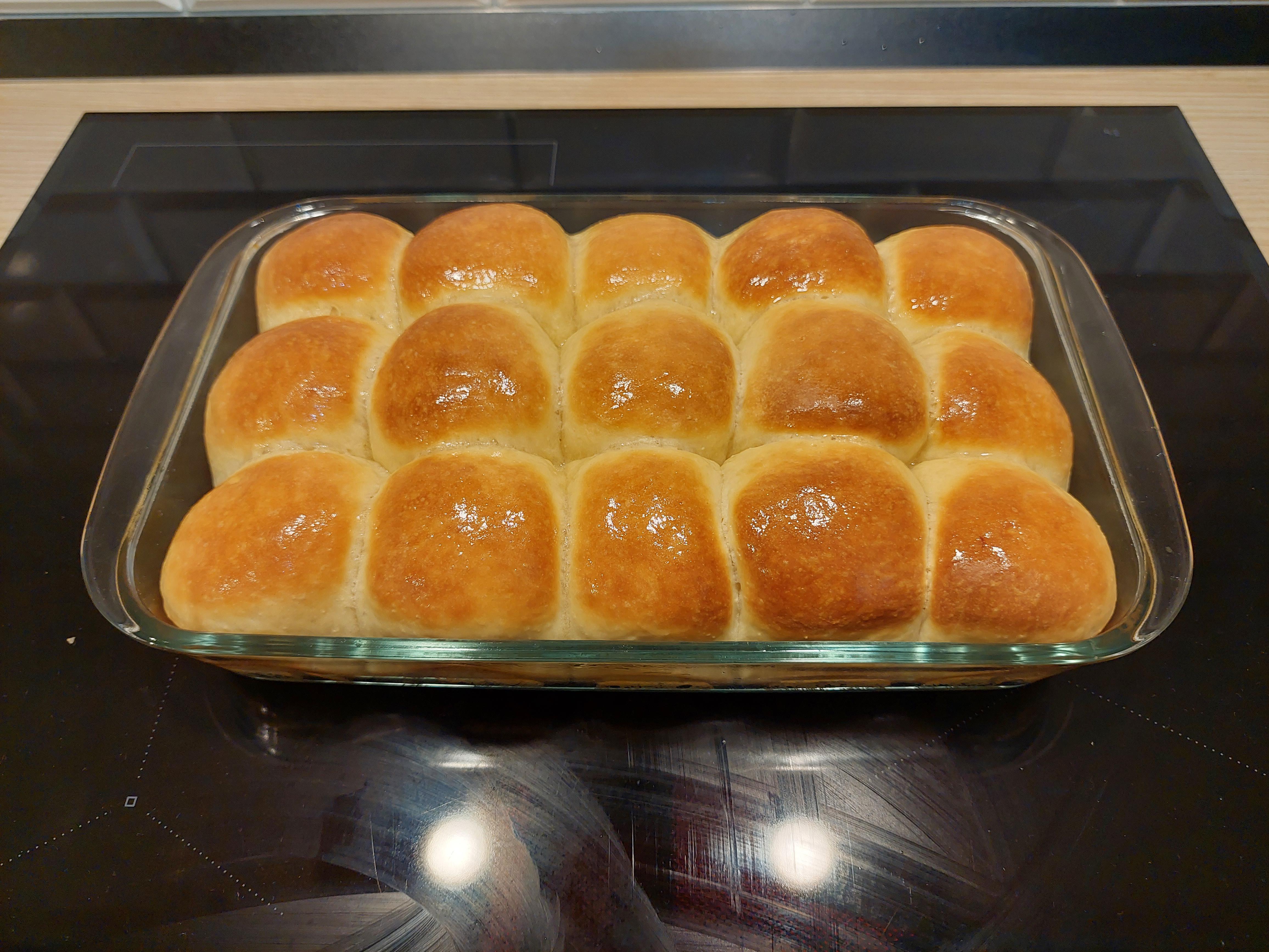I tried making dinner rolls | Scrolller