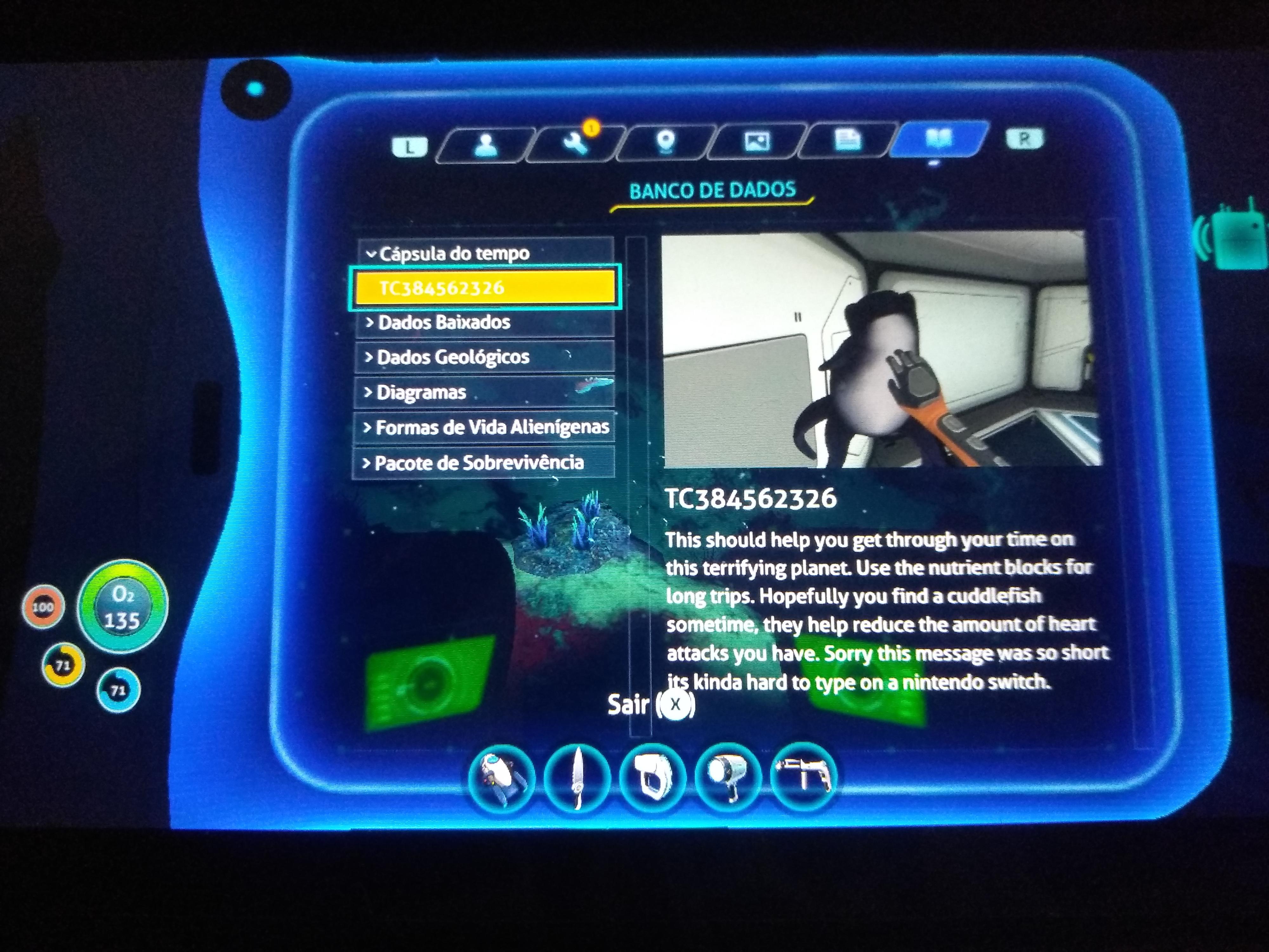 (Spoilers) My first time capsule (ever) in my second play through ...