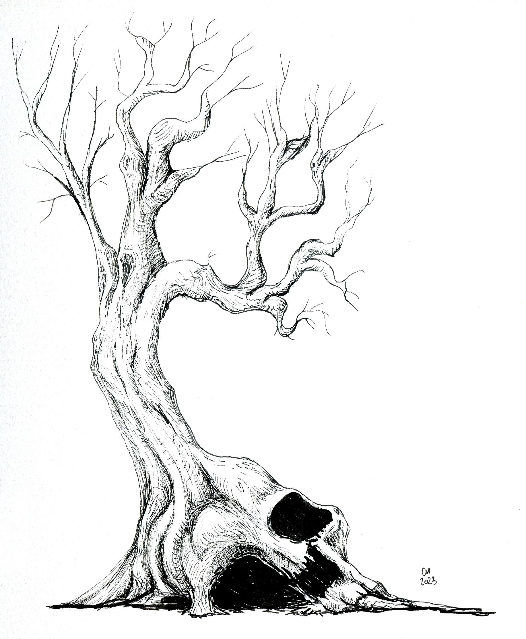 (OC) Couple of skull trees | Scrolller