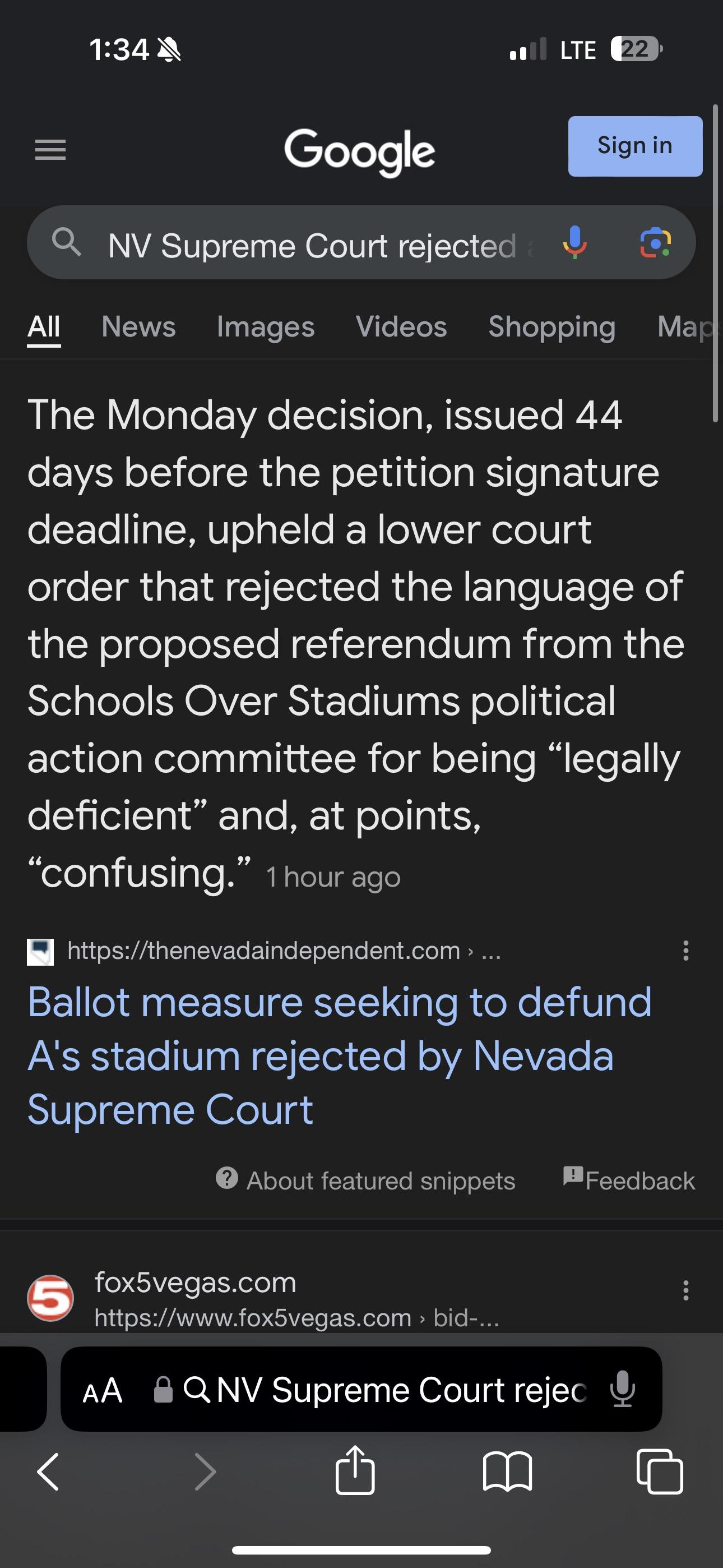 The Las Vegas stadium | Scrolller