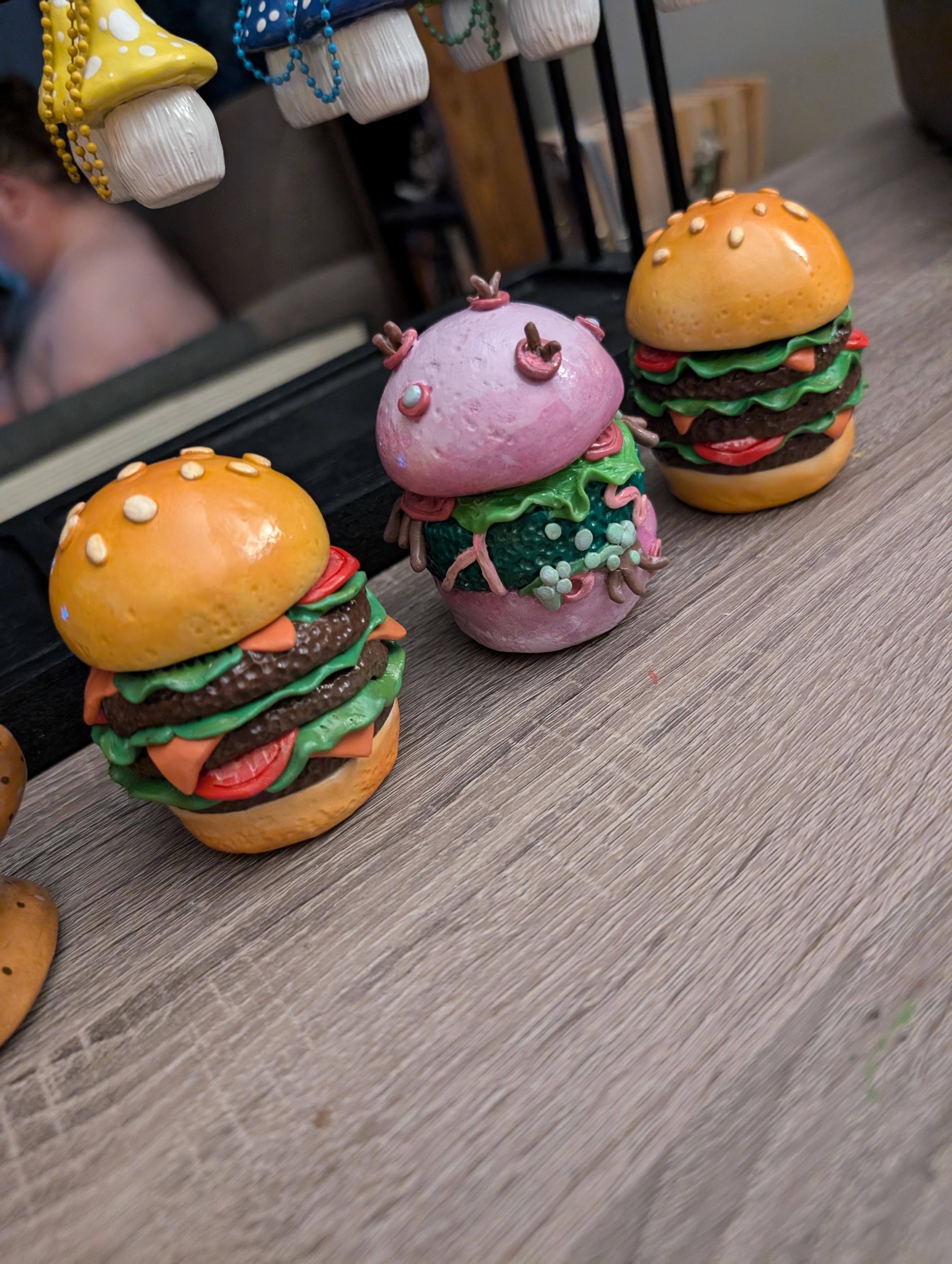 I made this stash jar to look like the nasty patty from SpongeBob, what do you think ? | Scrolller