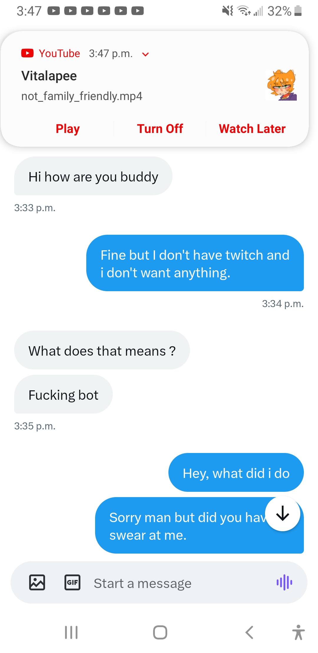 Most confusing Twitter dms I've ever had | Scrolller