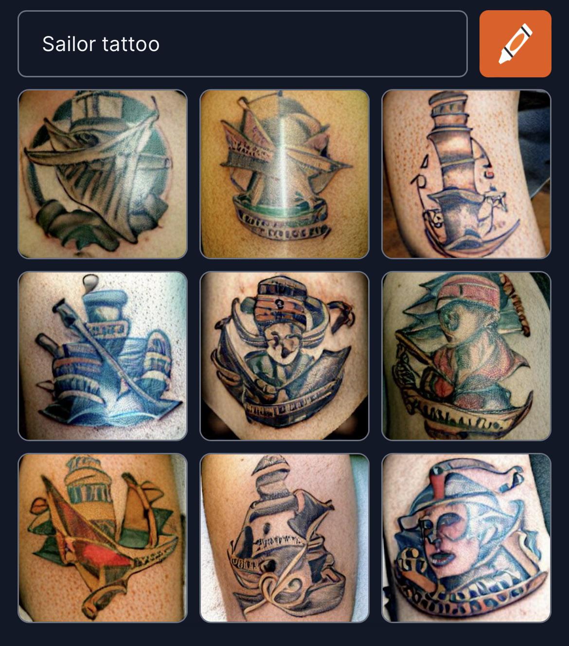 An AI generated tattoo, maybe | Scrolller