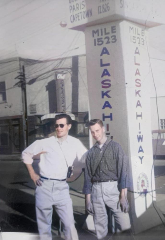 My Grandpa in his Ray-Bans, mid 1950s | Scrolller