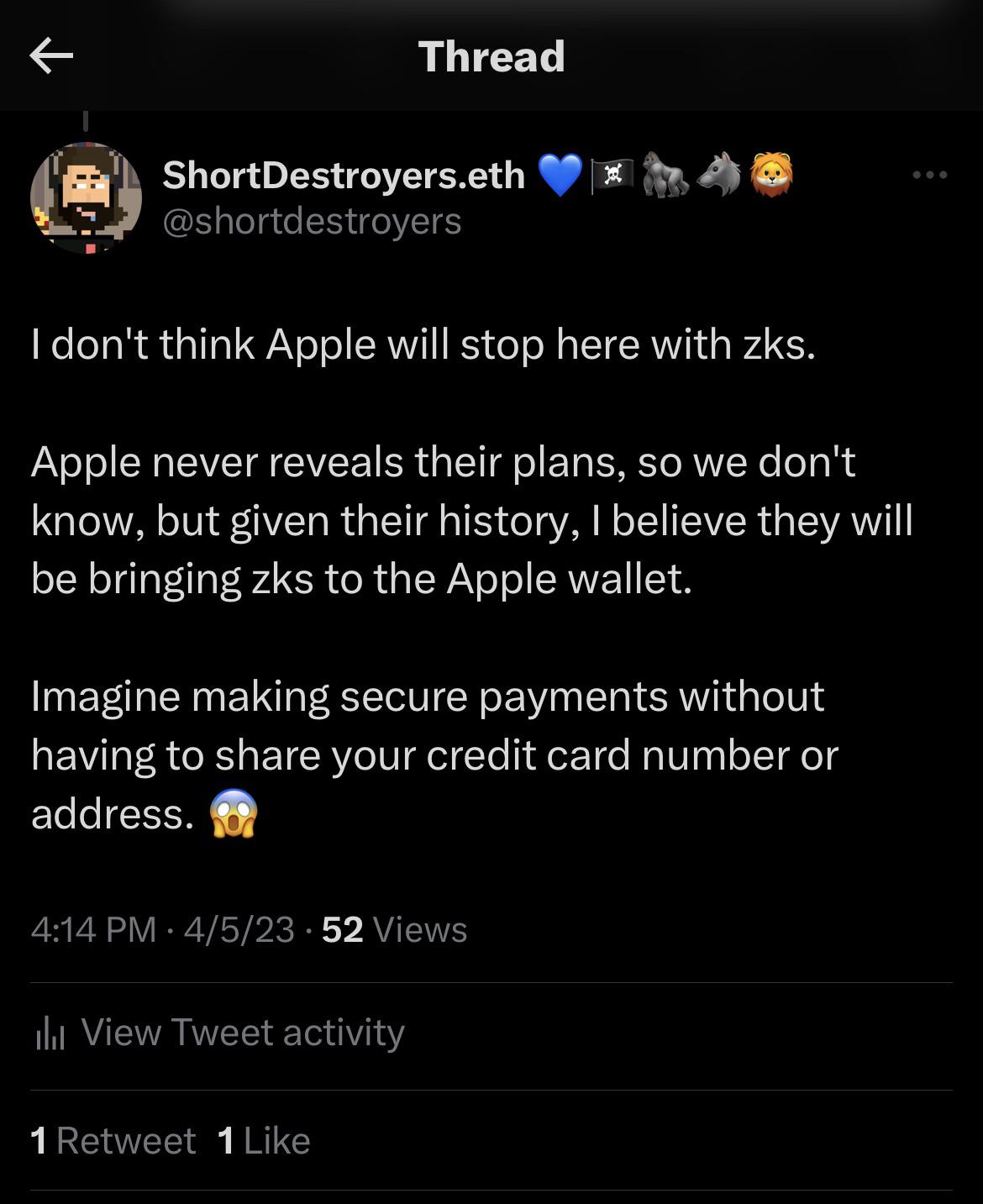 Discover more like Superstonk: This is what I believe the Apple hints have been about! (A little ...