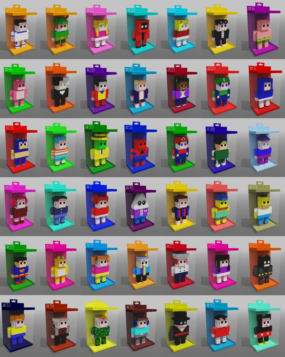 Voxel Toy, Me, Digital, 2022 | Scrolller