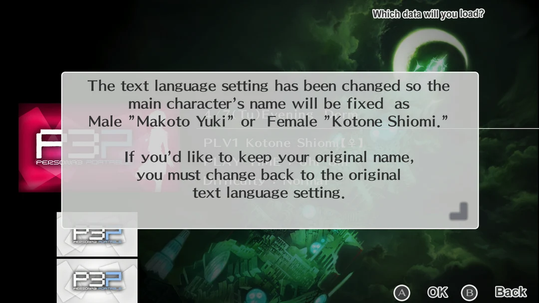 Kotone Shiomi is the canon name for FeMC P3P | Scrolller