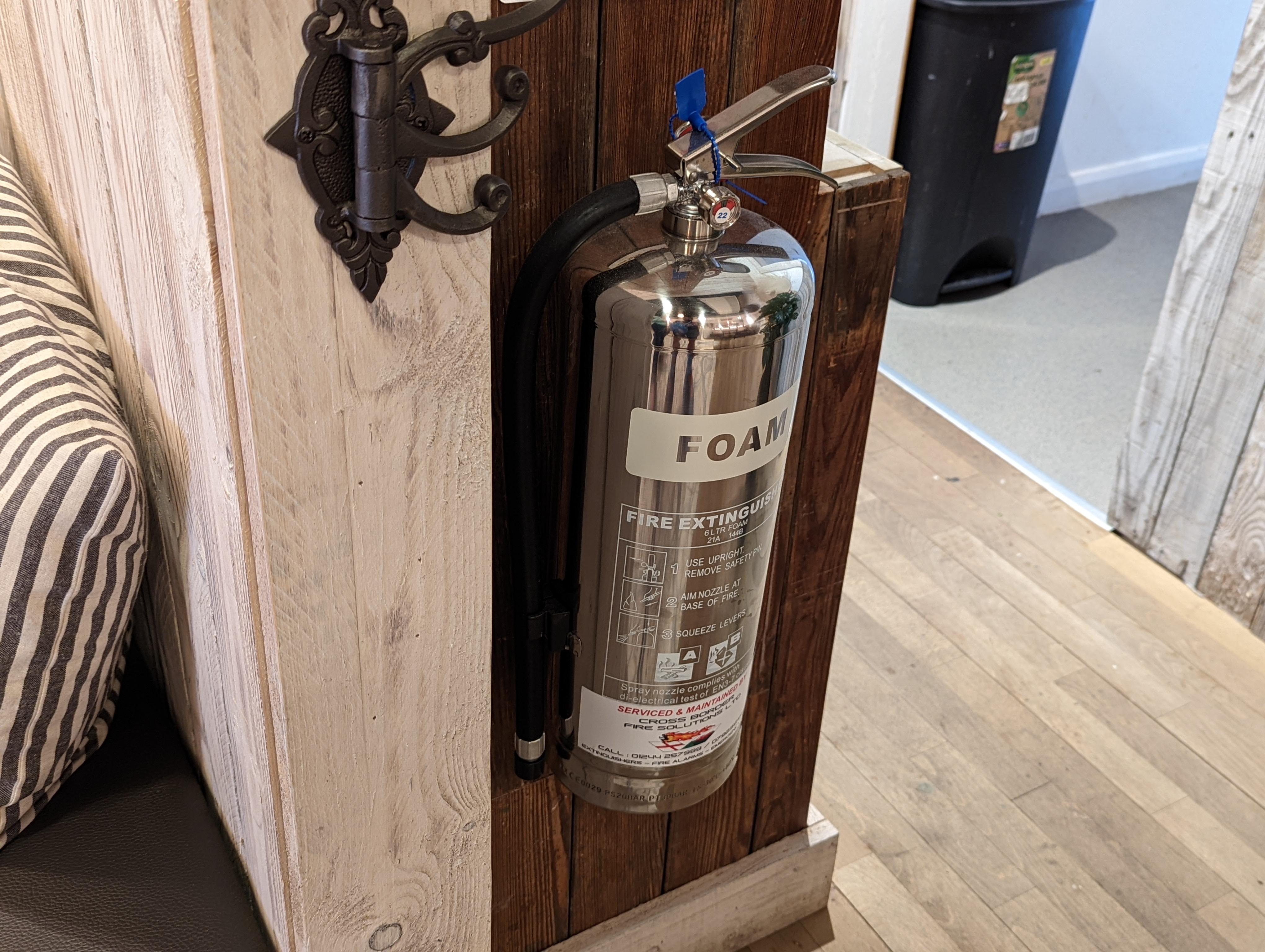 Shiny fire extinguisher! Literally! | Scrolller