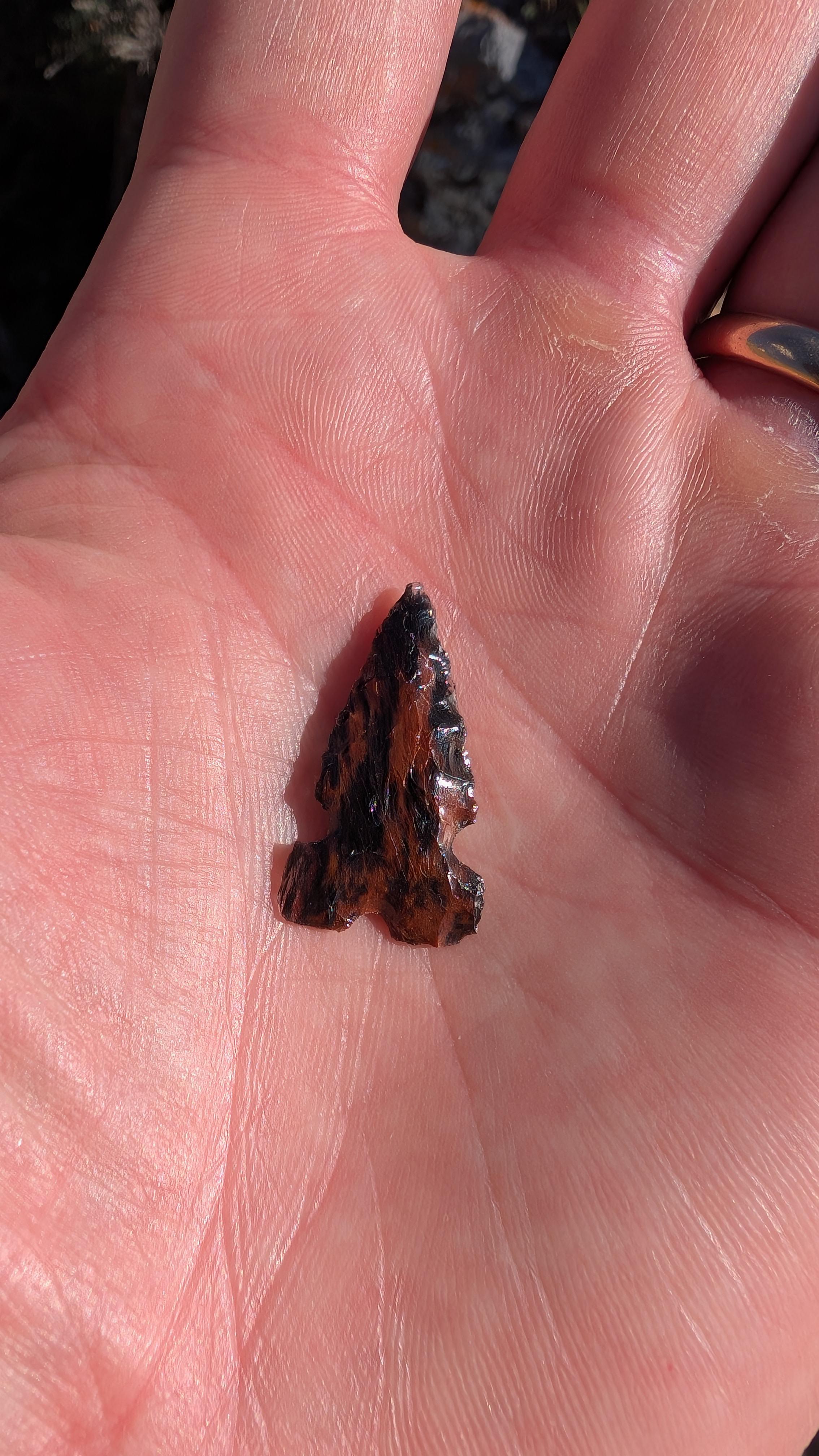 Utah obsidian point | Scrolller