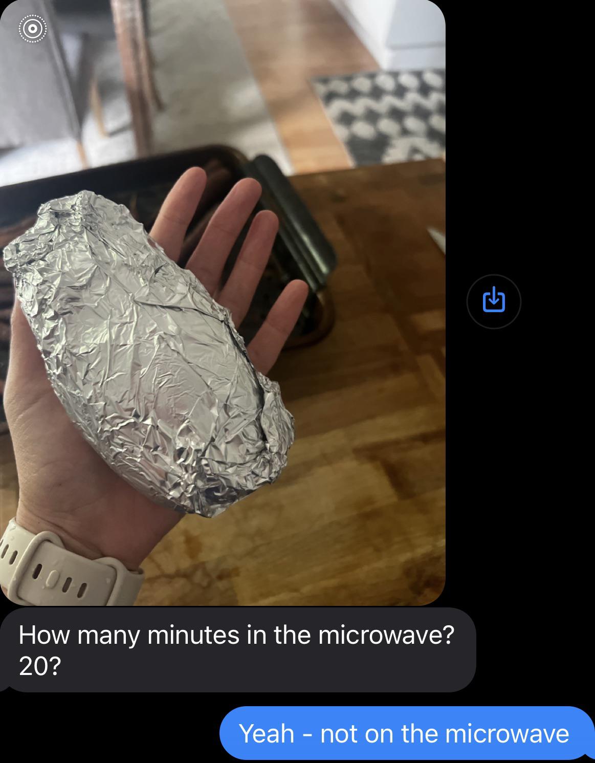 Not in the microwave | Scrolller