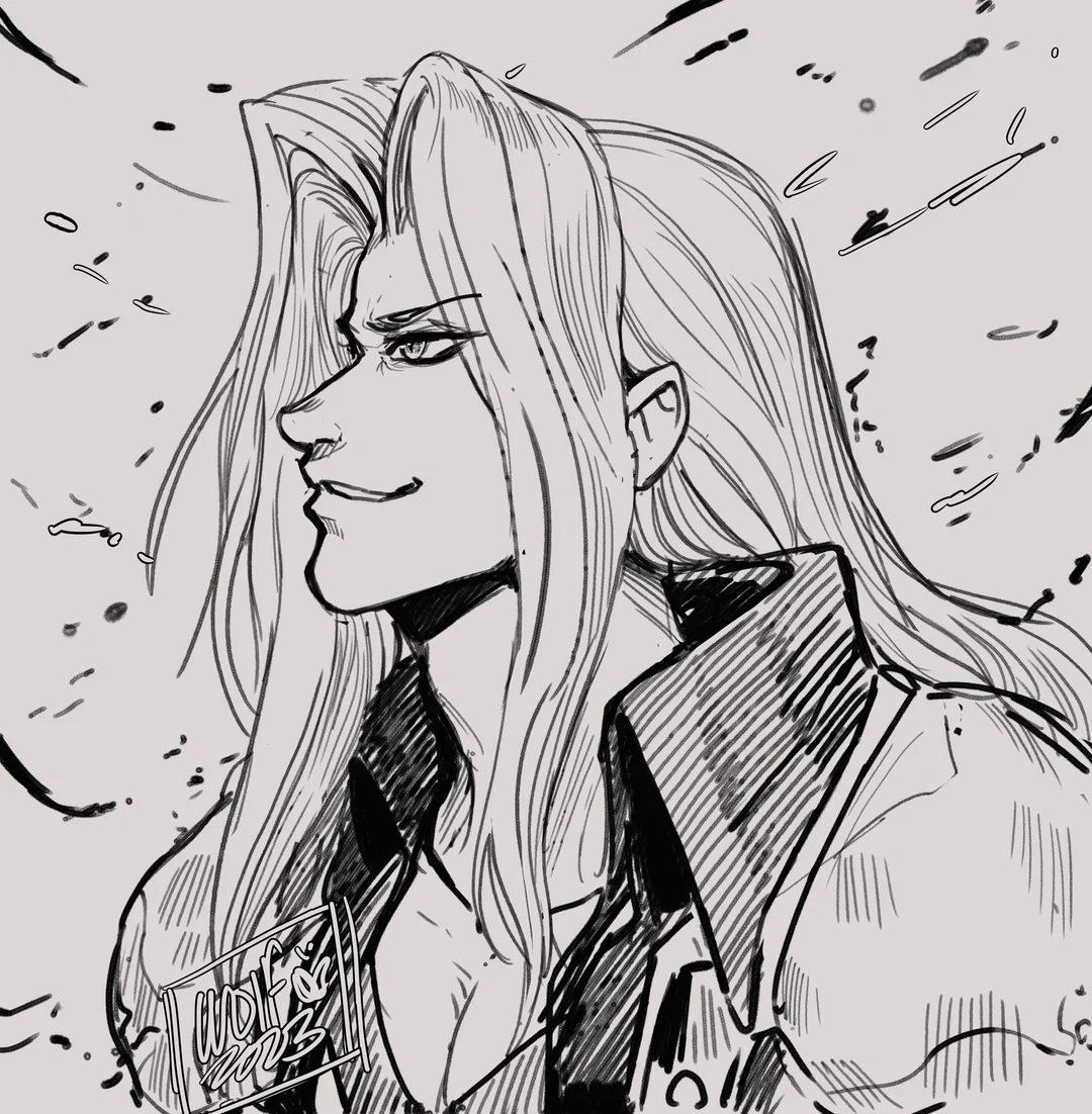 Sephiroth, The one winged angel (SiffeyWolf) | Scrolller