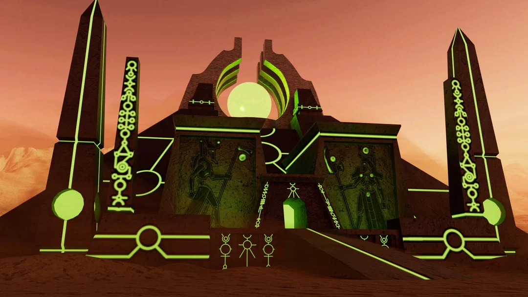 A necron monolith/pyramid I made for a 3d class | Scrolller