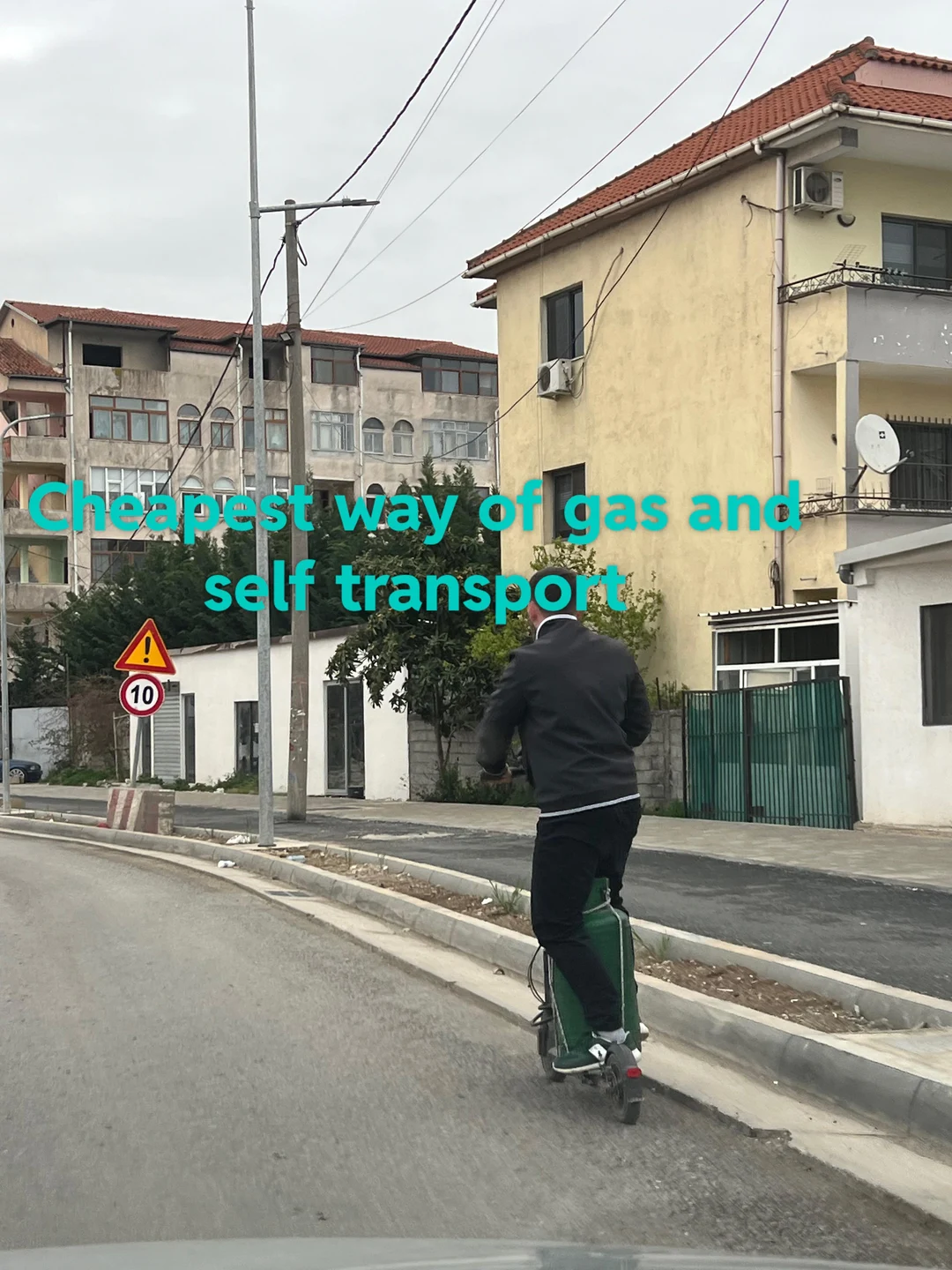 Cheapest way of gas and self transport … | Scrolller