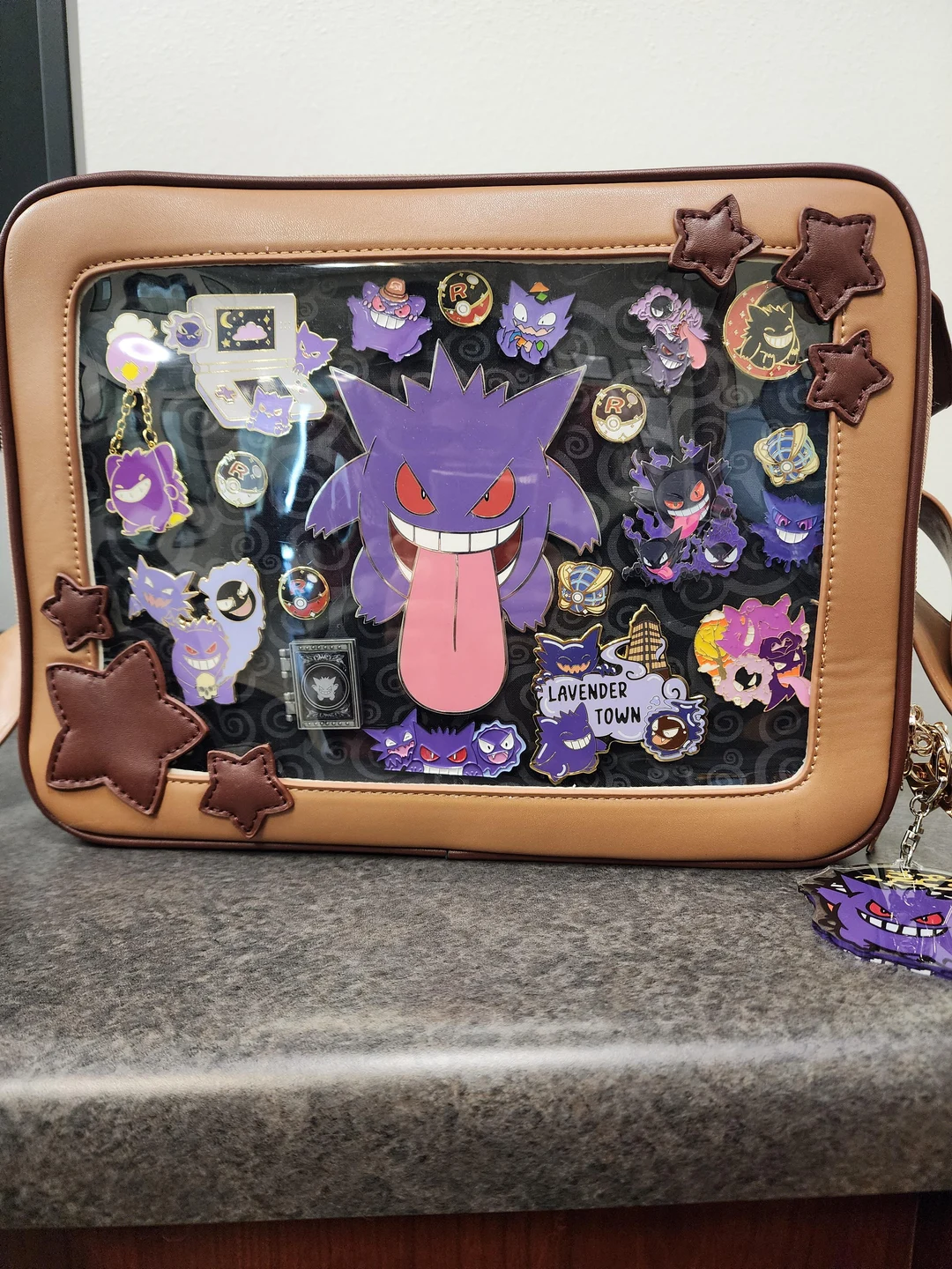 Finally finished my Gengar Ita bag! | Scrolller