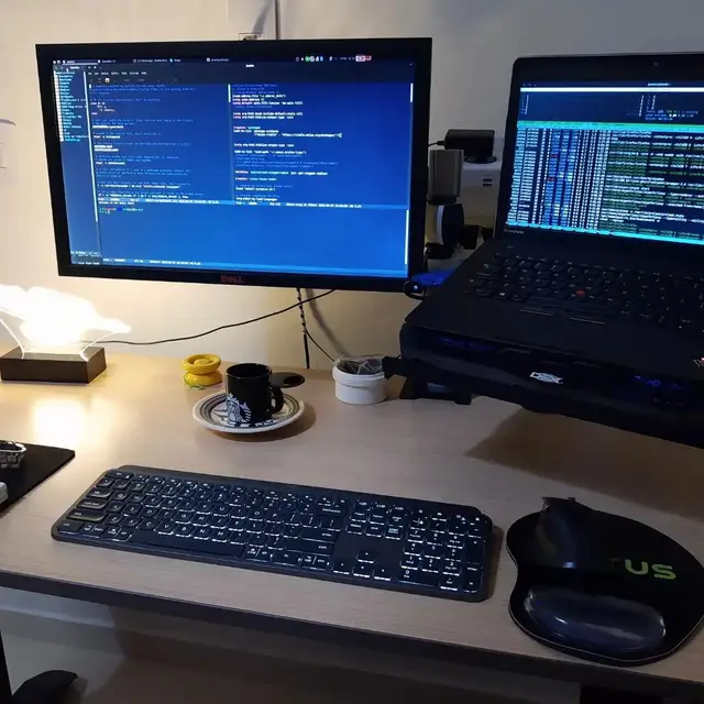 [ThinkPad] A sysadmin workspace | Scrolller