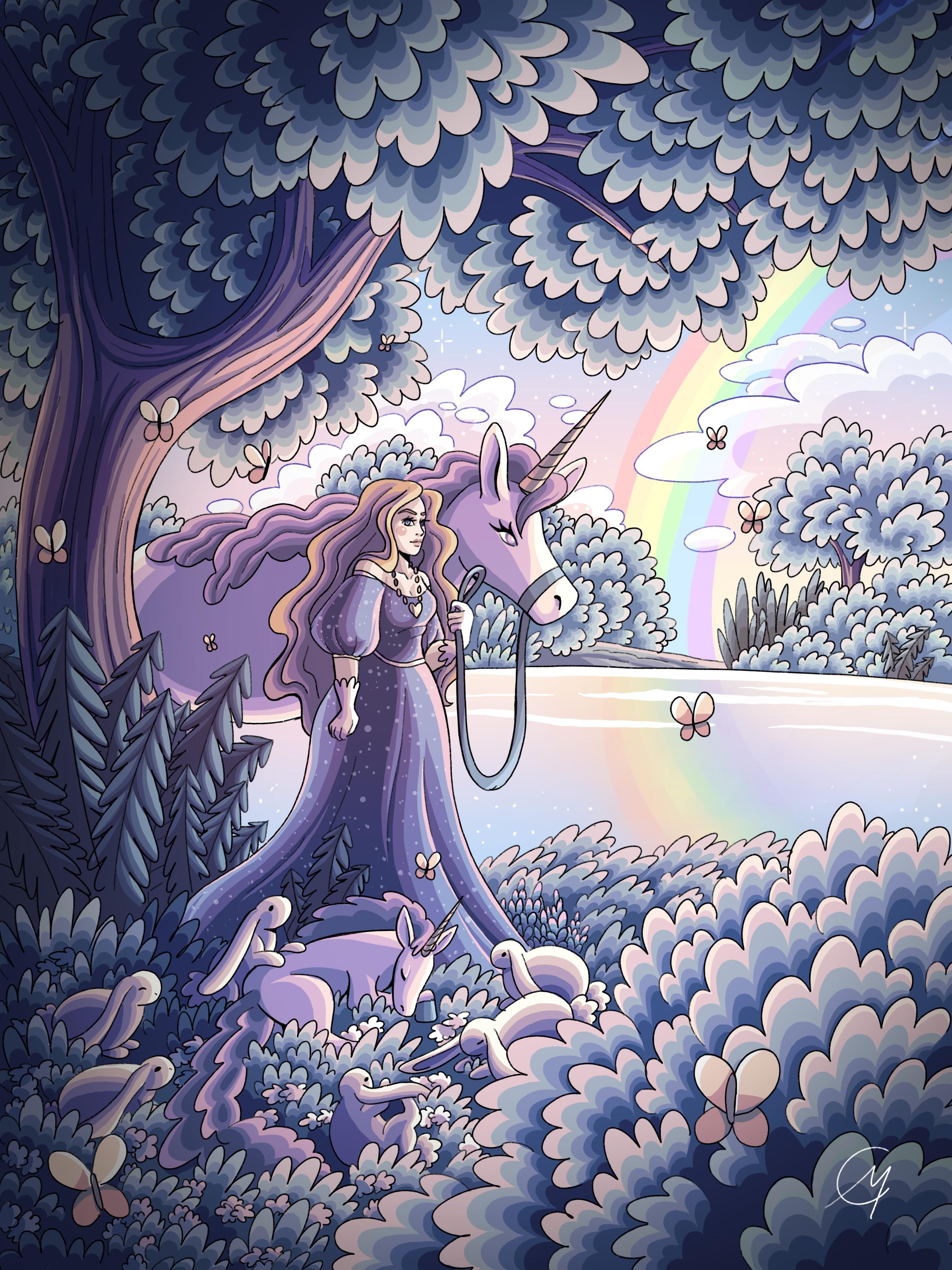 Serenity (OC) Procreate, 2022 | Scrolller