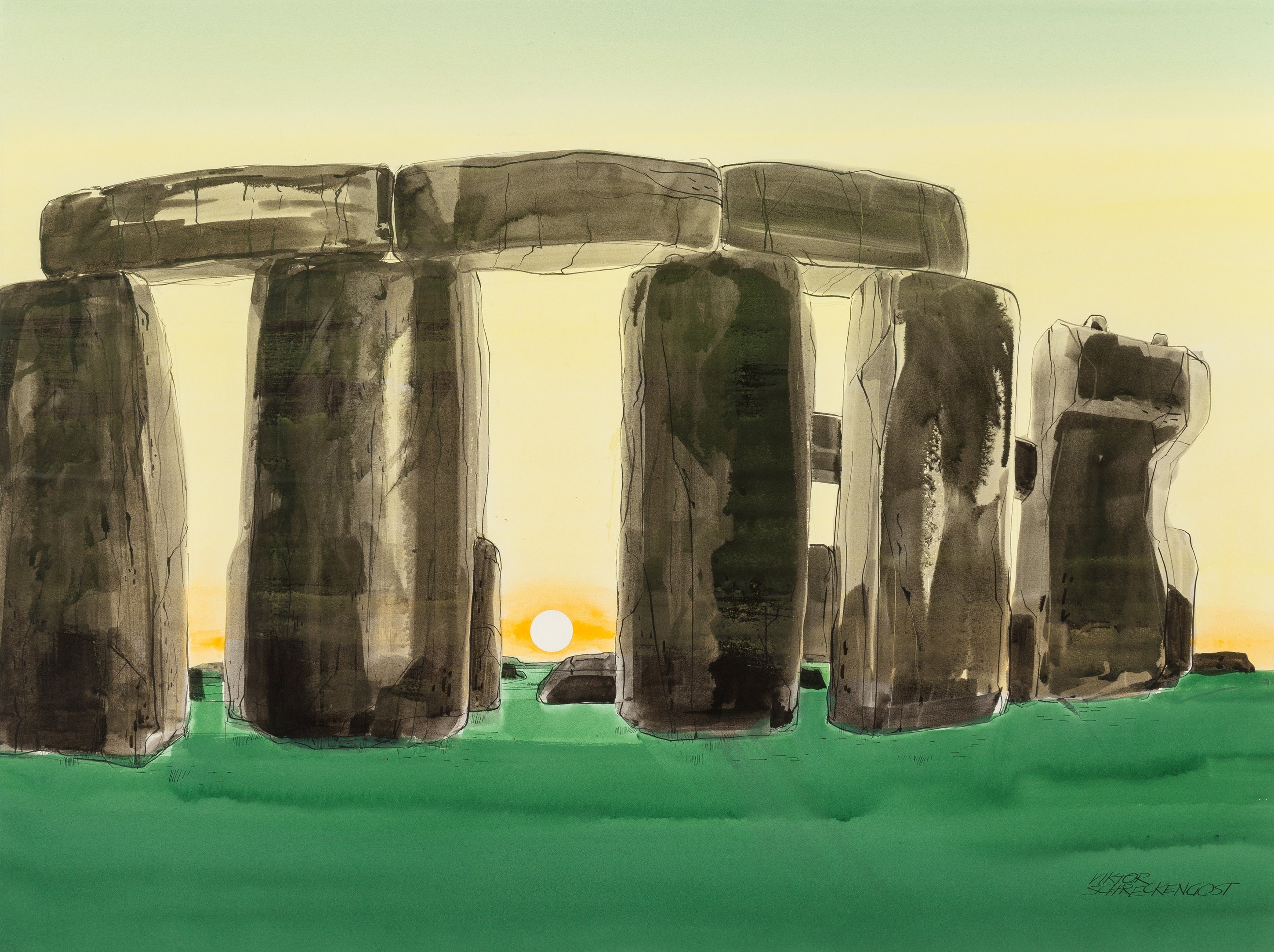 Stone Henge by Viktor Schreckengost | Scrolller