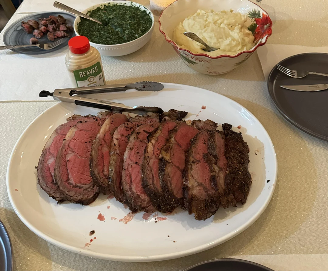 Prime rib, how’d I do? | Scrolller