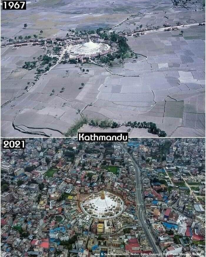 Urban before and after shot, Nepal style | Scrolller