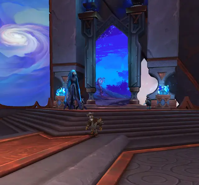 This is how the Shadowlands portals should've worked | Scrolller