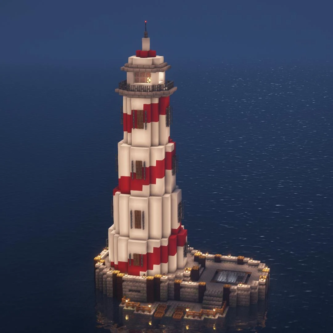 I built a Lighthouse Mob Farm | Scrolller