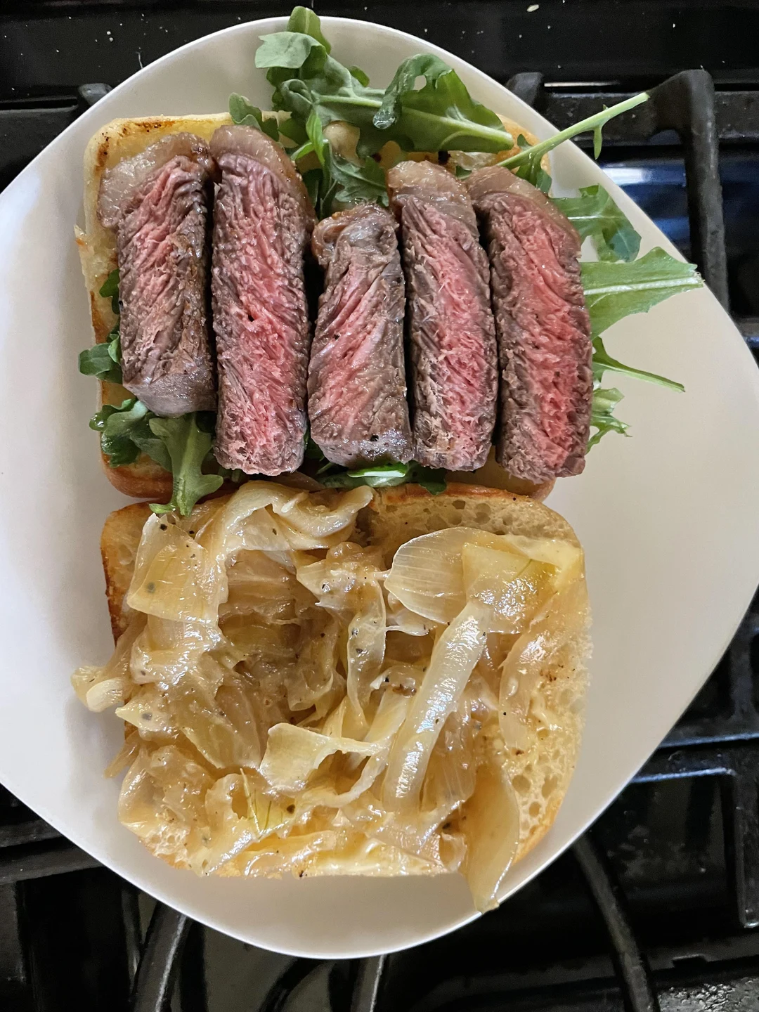first homemade steak sandwich | Scrolller