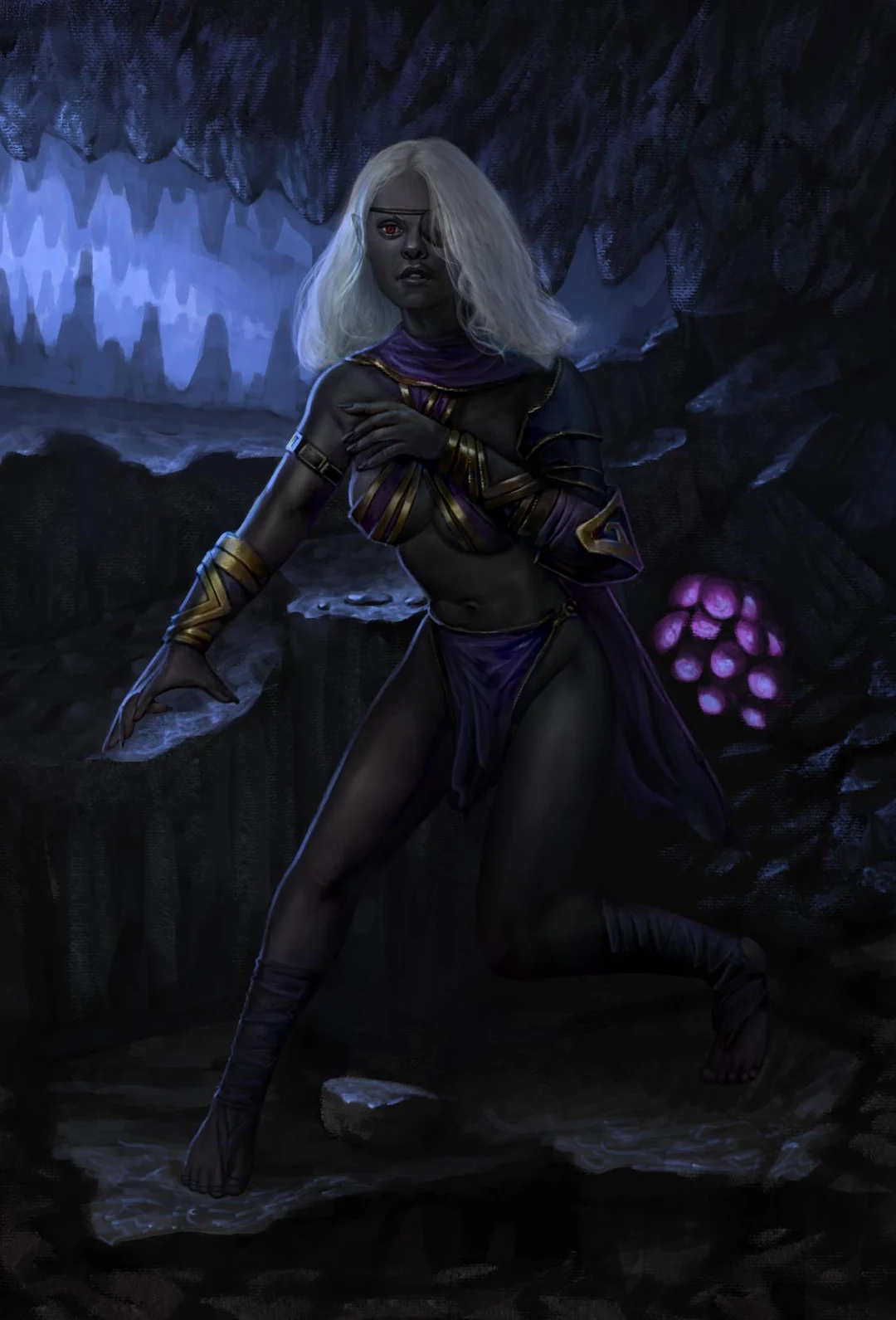 [Art][OC] Drada the the Drow | Scrolller