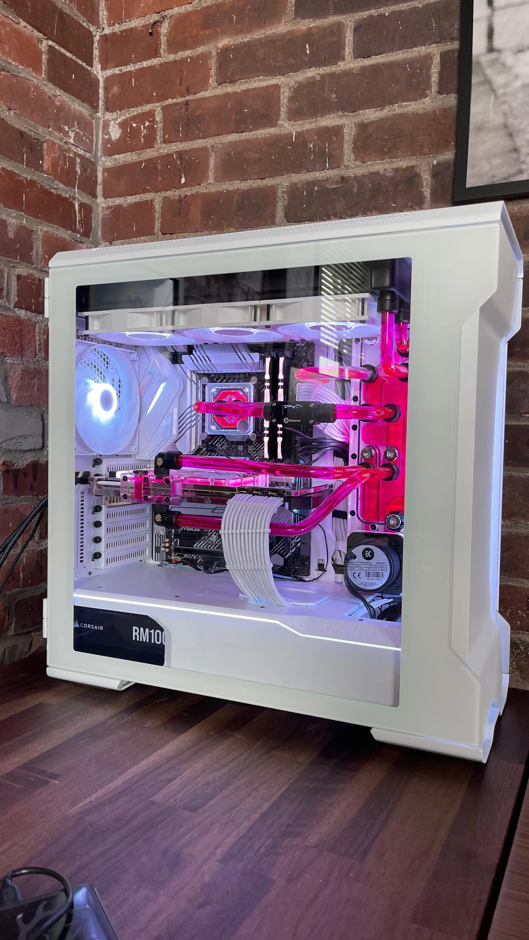 First custom loop build, it didn’t come out perfect, but I learned a lot about what I will ...