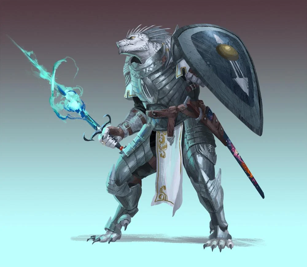 [OC] Dragonborn Paladin | Scrolller