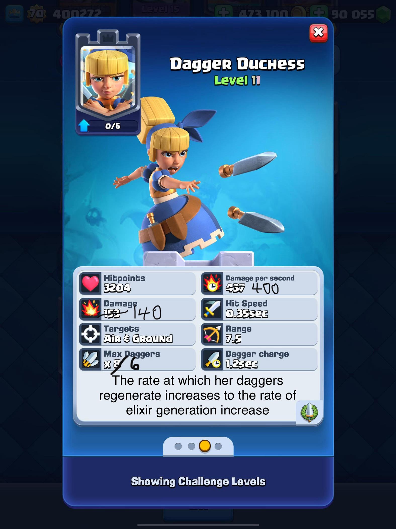 Dagger Duchess rework idea | Scrolller