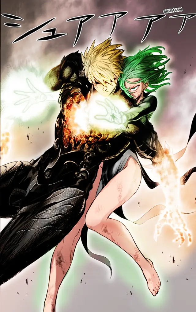 Genos and tatsumaki colored by me | Scrolller