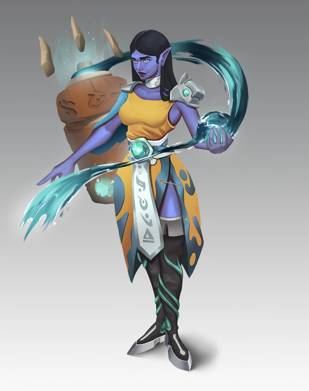 [OC] Water mage with magic clay filter | Scrolller