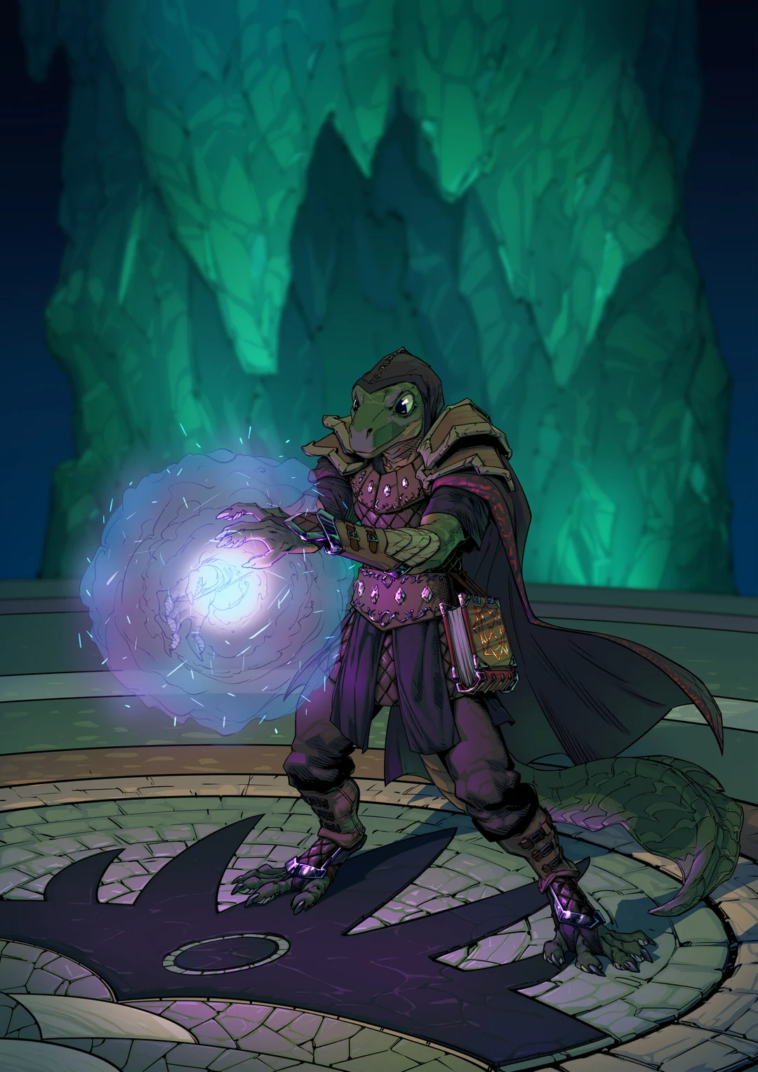 Gecko Wizard by Nitie | Scrolller