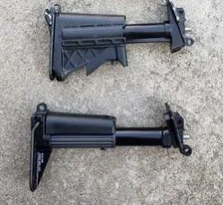 Will a collapsible m249 saw stock fit an AR buffer tube | Scrolller