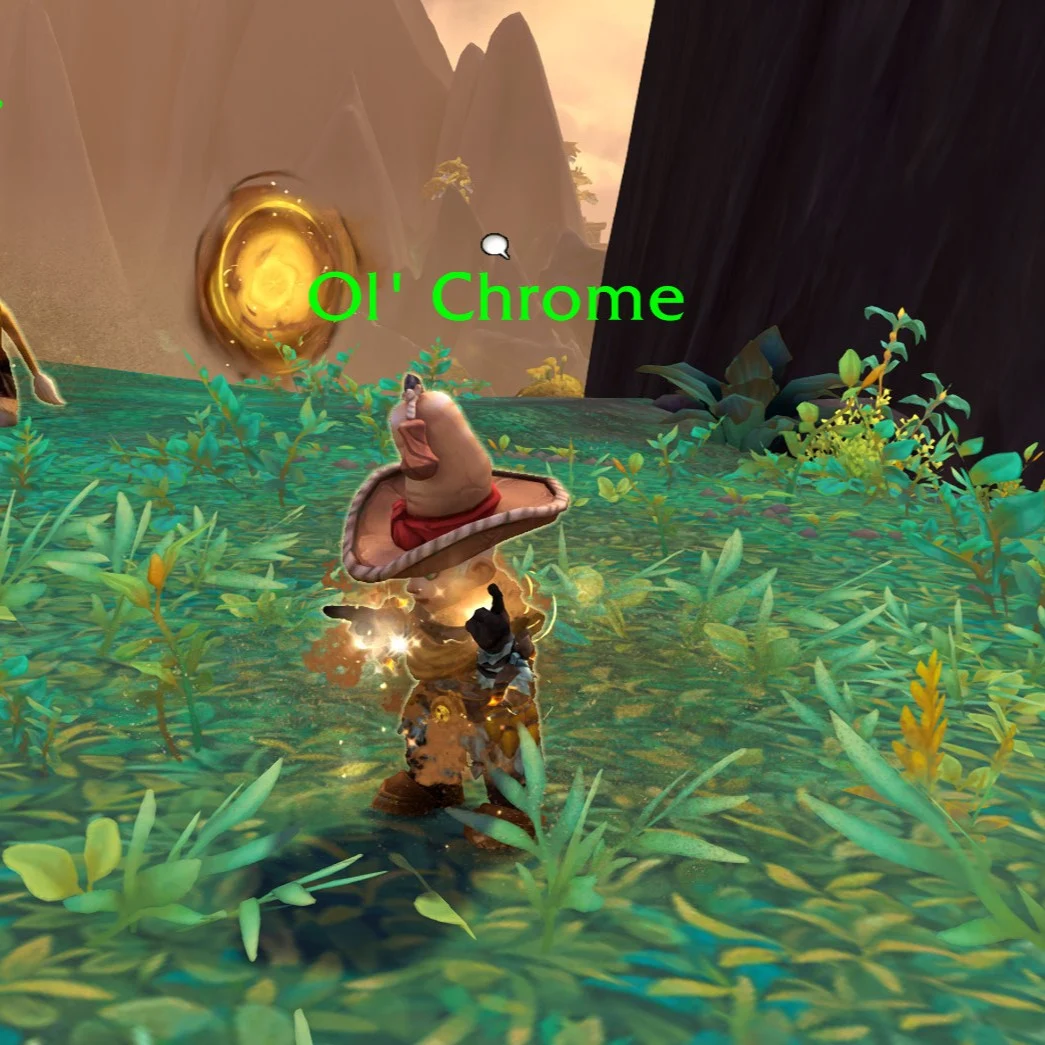 Ol' Chrome actually makes finger guns when casting | Scrolller