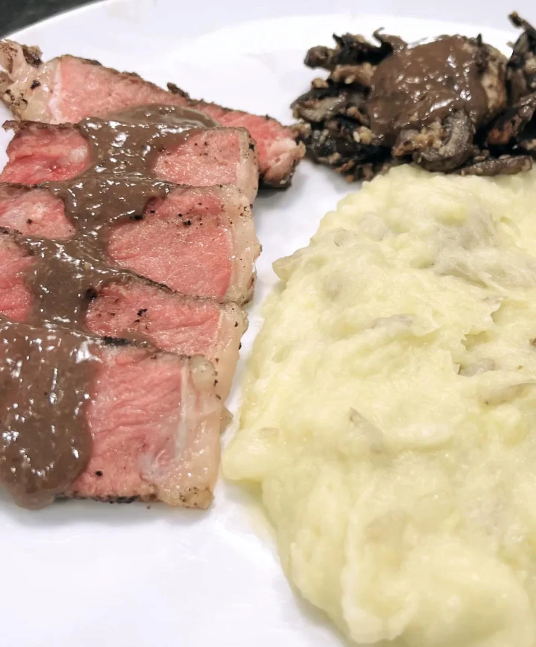 American Wagyu NY STRIP I got from the farmers market. | Scrolller