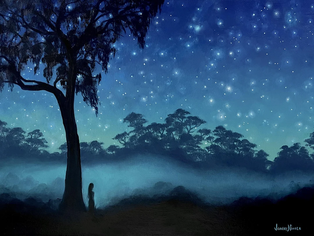 The Wanderer 2, me, oil, 2022. | Scrolller