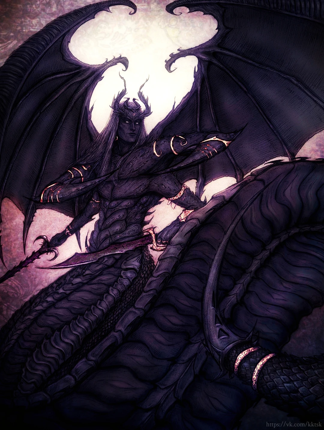 Daemon Fulgrim by cactusique | Scrolller