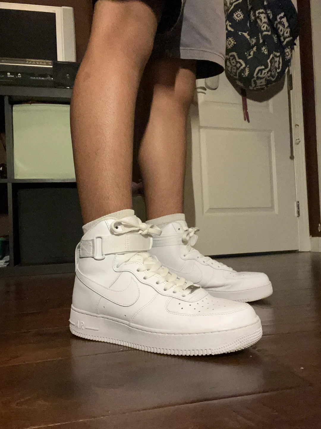 Just copped the all-white AF1 highs | Scrolller
