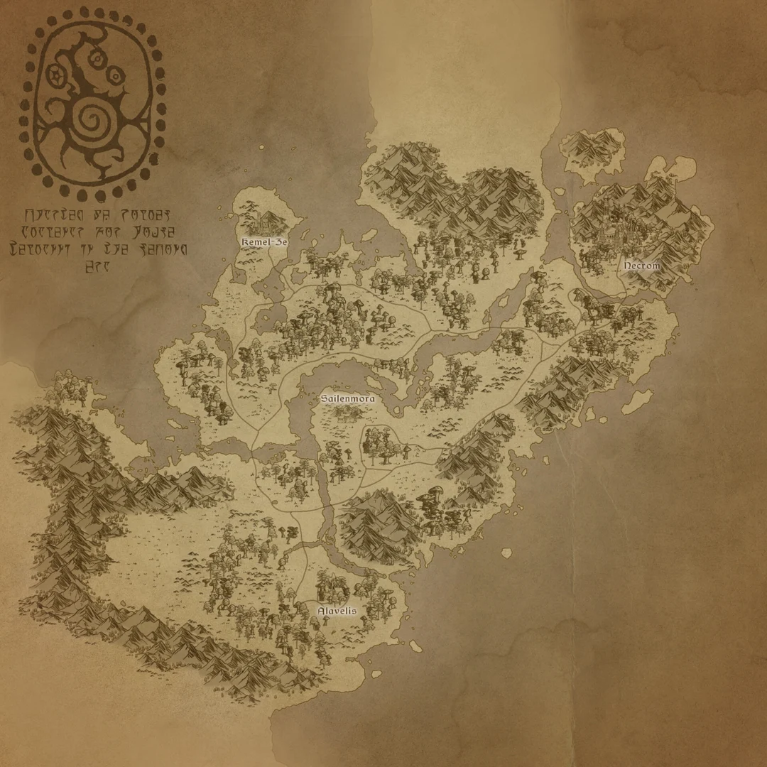 Telvanni Peninsula Map | Scrolller