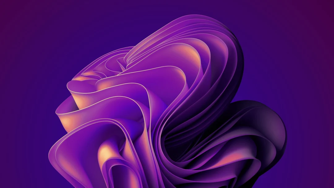 Windows 11 Abstract Gradient Purple Bloom [1920x1080] | Scrolller