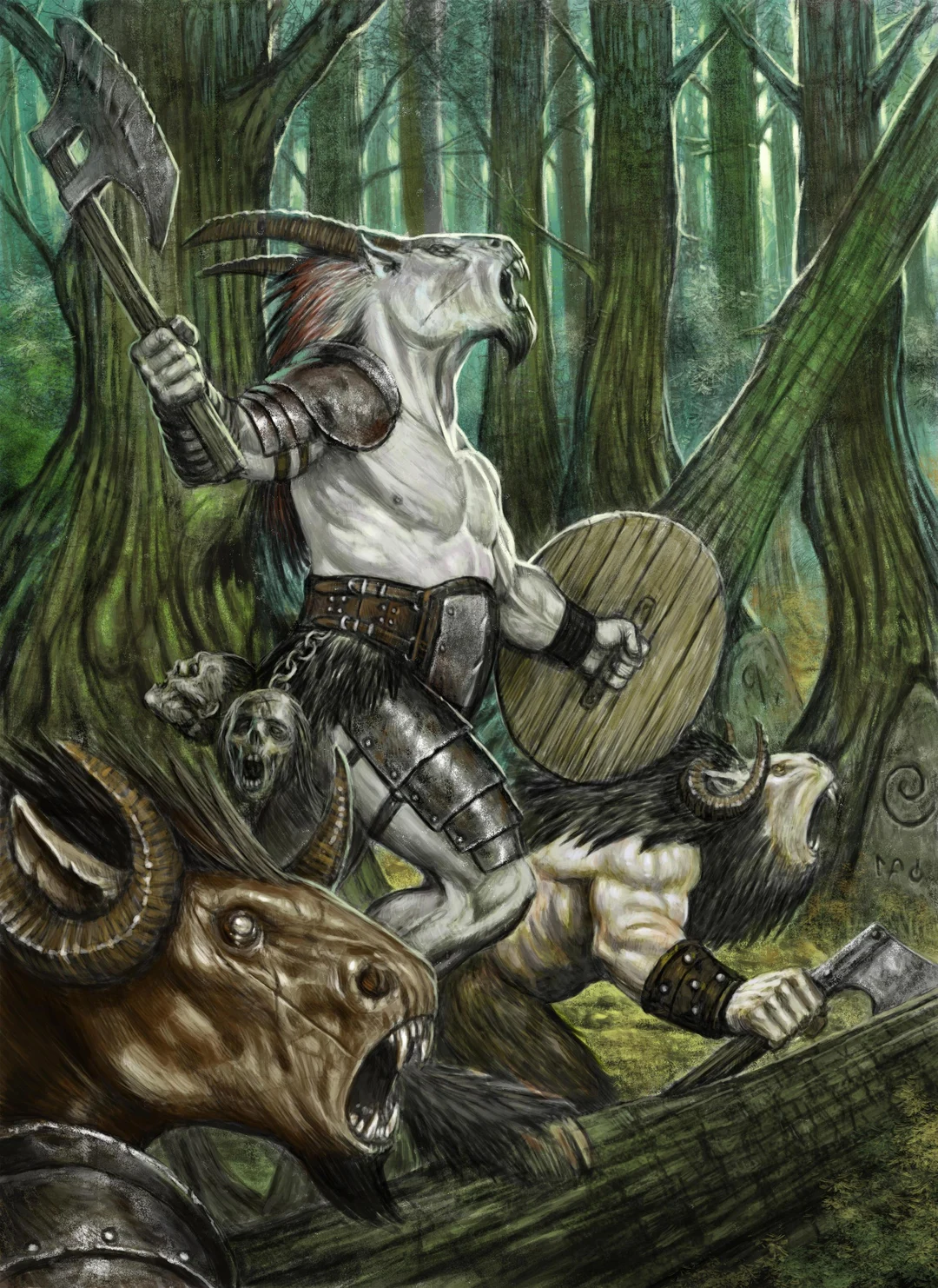 Beastmen by John Wigley (Wiggers123) | Scrolller