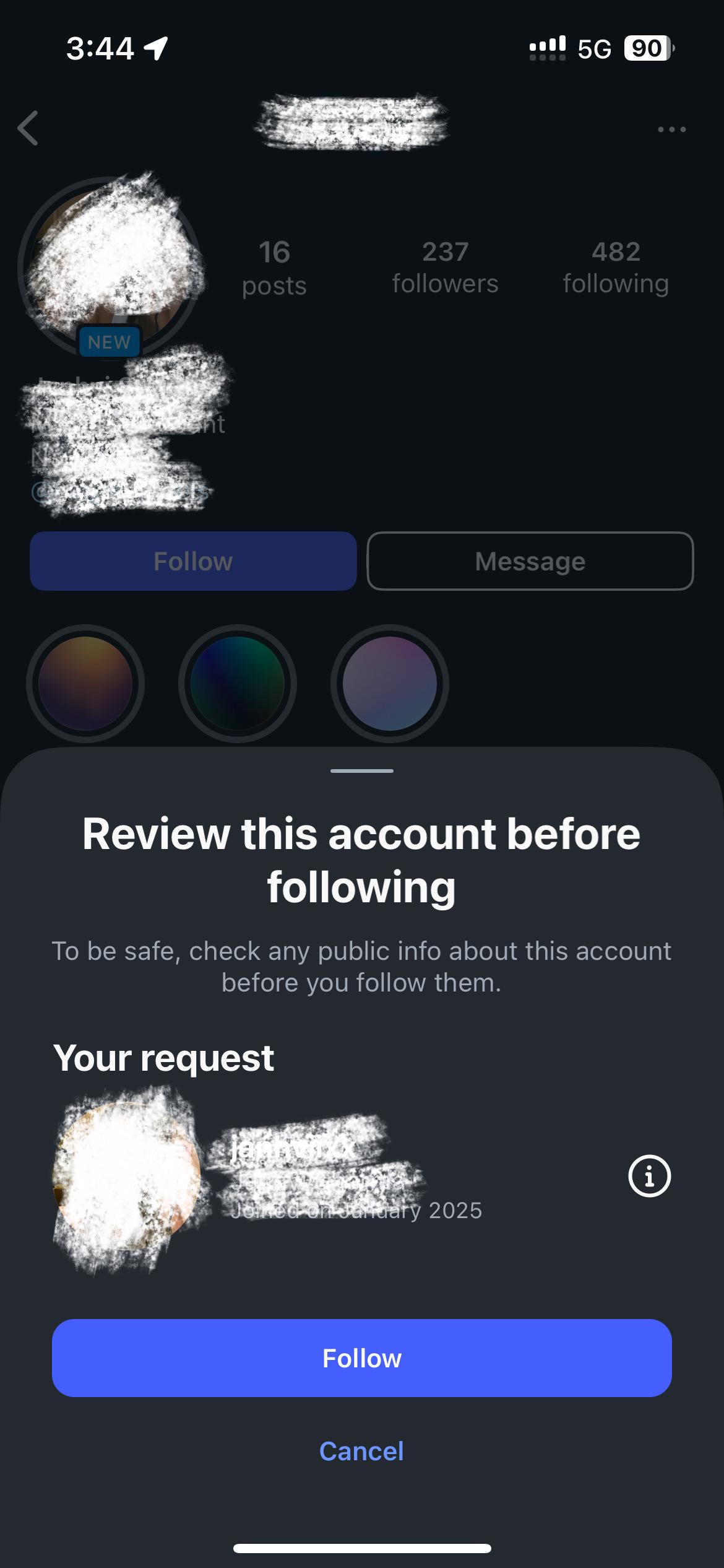 Is there any way to resolve this?? (new account) | Scrolller