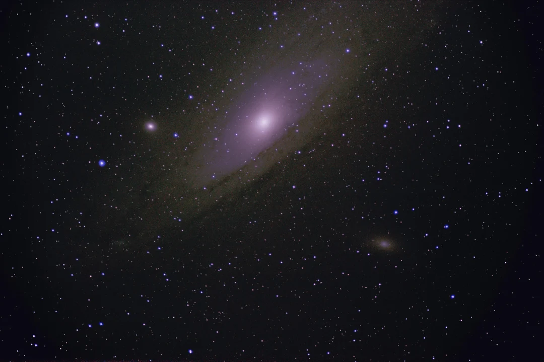 First time photographing the Andromeda galaxy (M31) | Scrolller