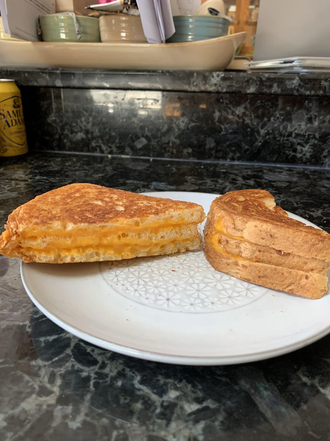 Cheddar cheese bread cheddar cheese Big Mac style grilled cheddar cheese sandwich. 6/10 | Scrolller