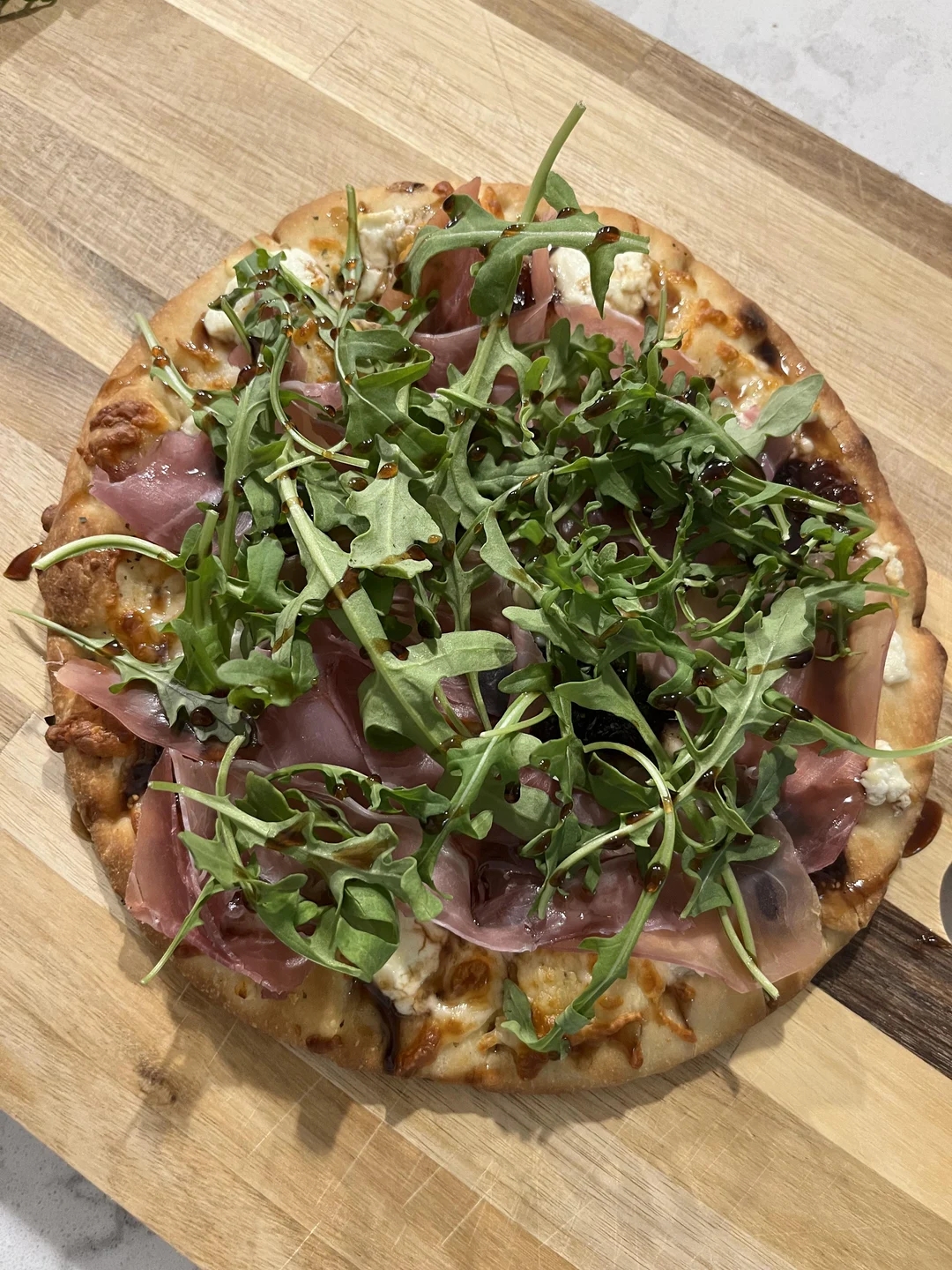 Goat cheese, fig jam and prosciutto | Scrolller