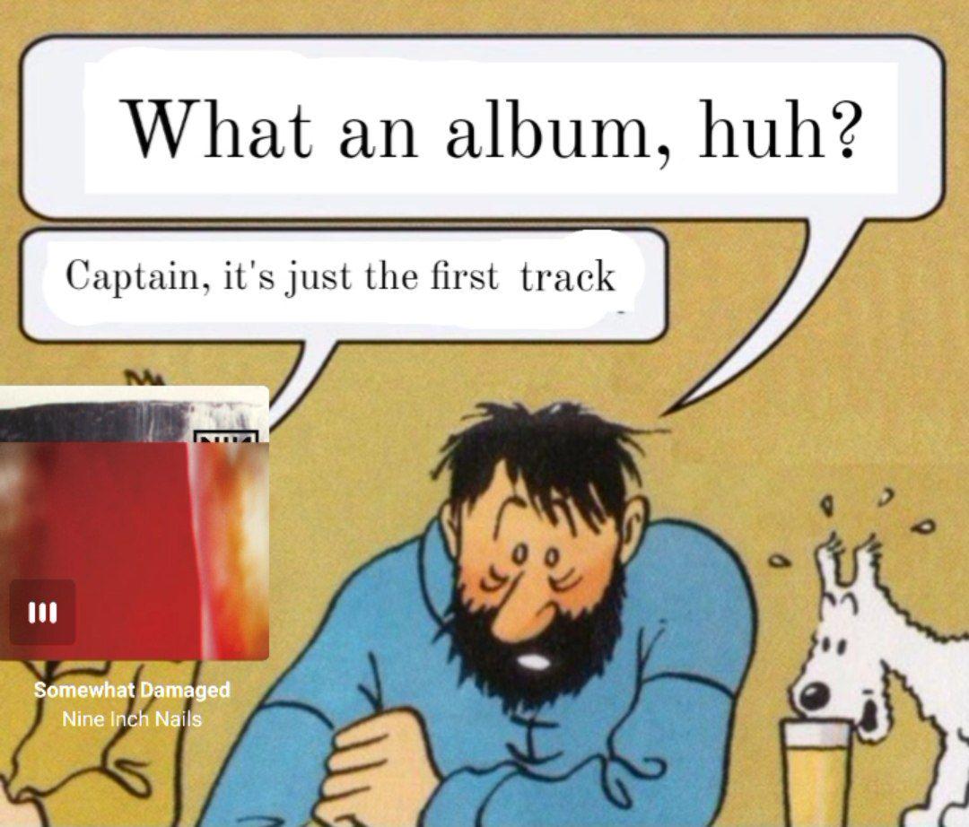 Also applies after finishing the first half of The Fragile | Scrolller