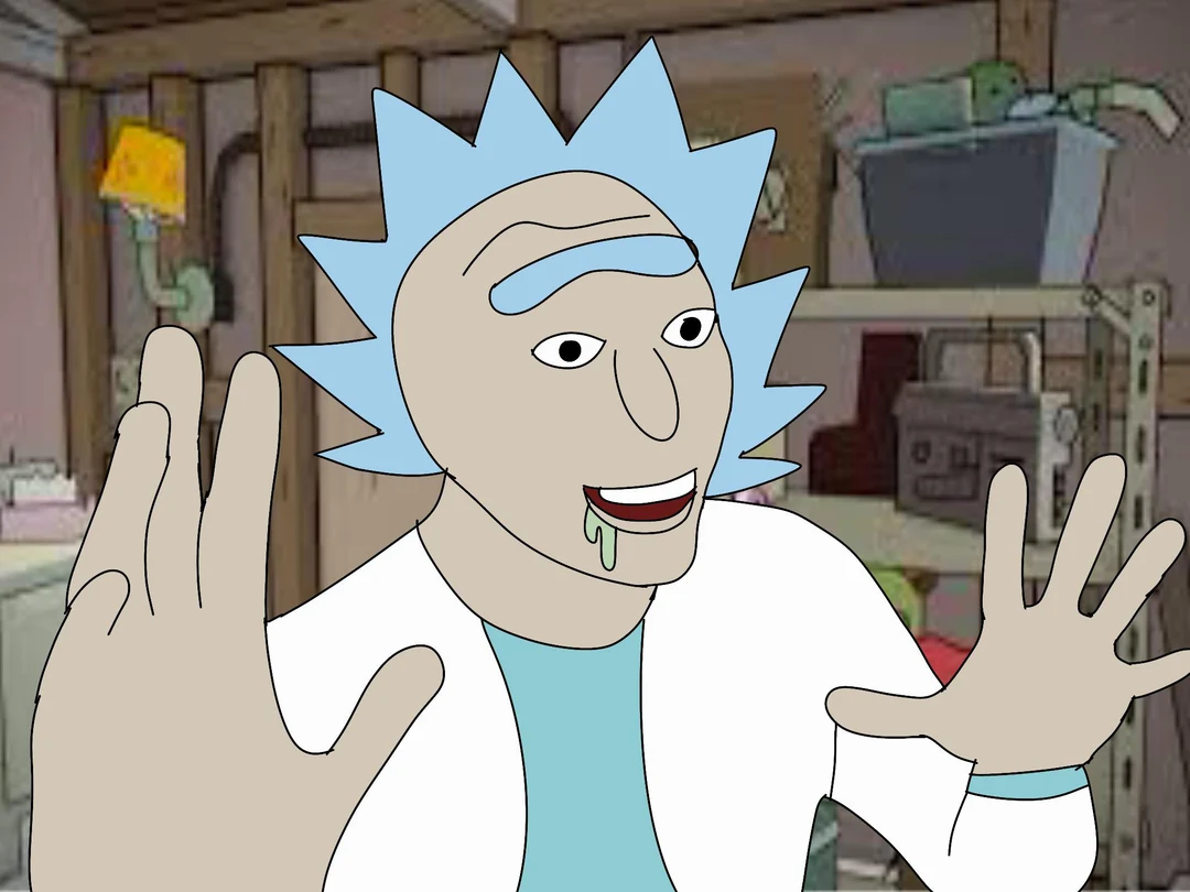 rick before going to an adventure | Scrolller